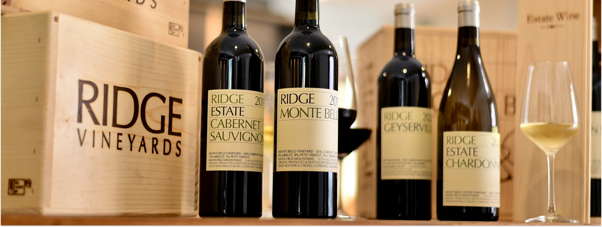 RIDGE VINEYARDS CURRENT EXPORT RELEASES – Wine Colony