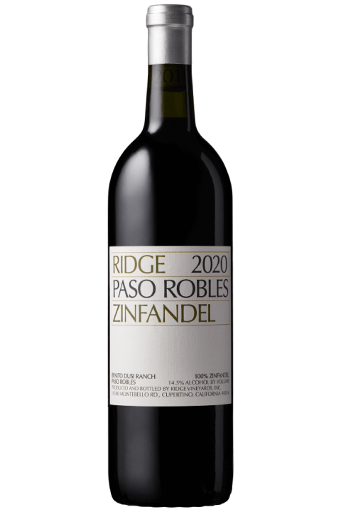 Ridge Paso Robles Zinfandel 2020 (750ml) – Wine Colony