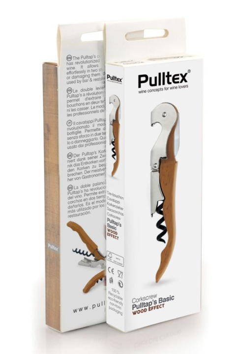 Pulltex Corkscrew Pulltap's Basic Wood – Wine Colony
