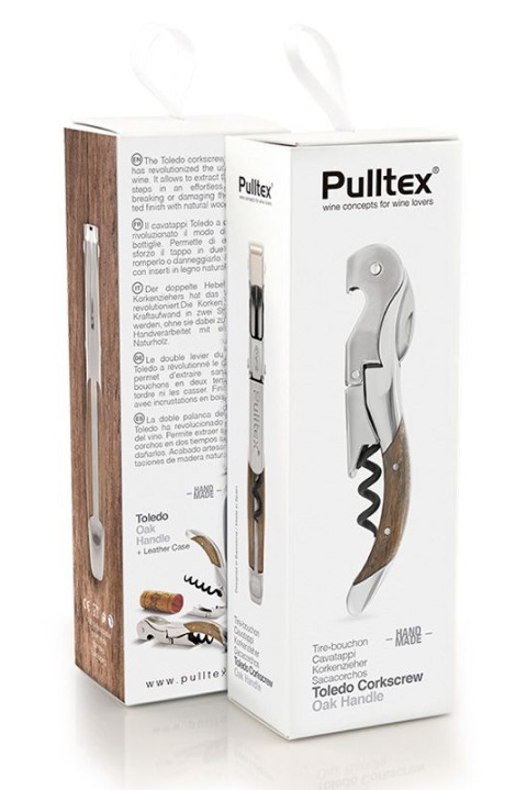 Pulltex Corkscrew Toledo Oak Handle – Wine Colony